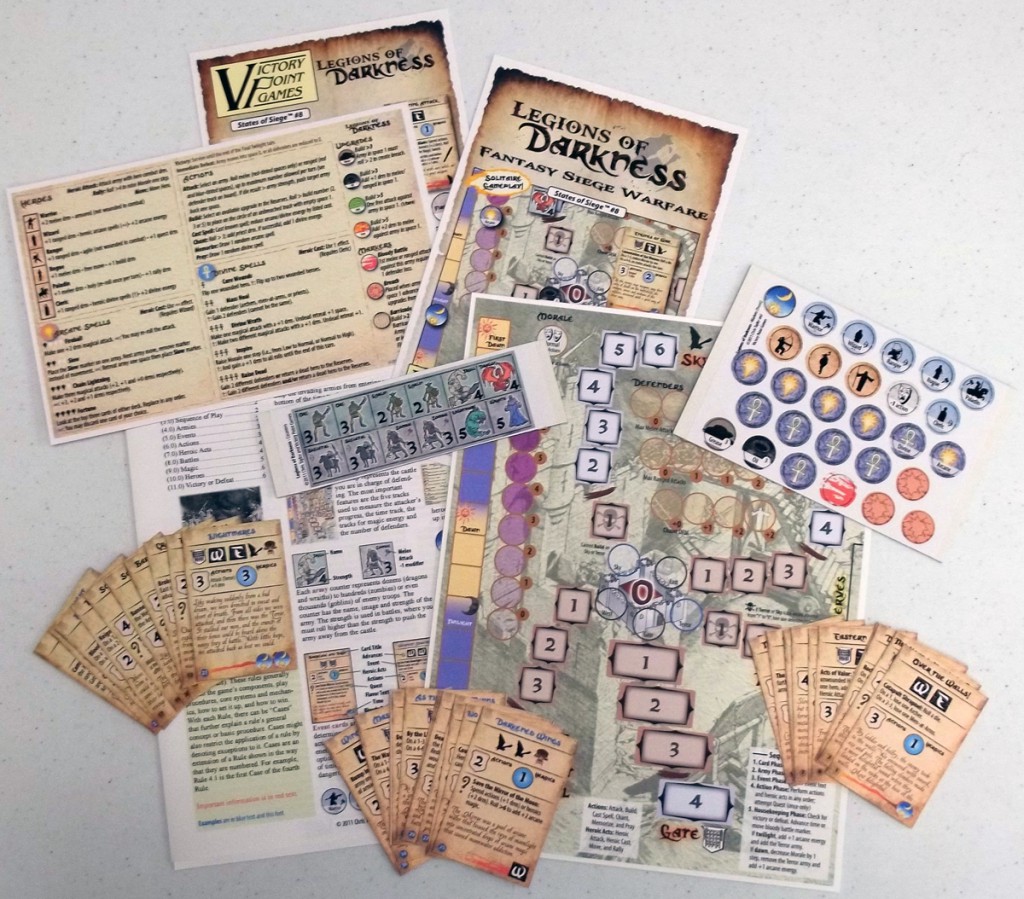 Solitaire Adventure with Victory Point Games – Black Gate