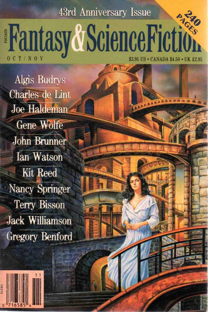 The Magazine of Fantasy & Science Fiction October-November 1992 – Black ...