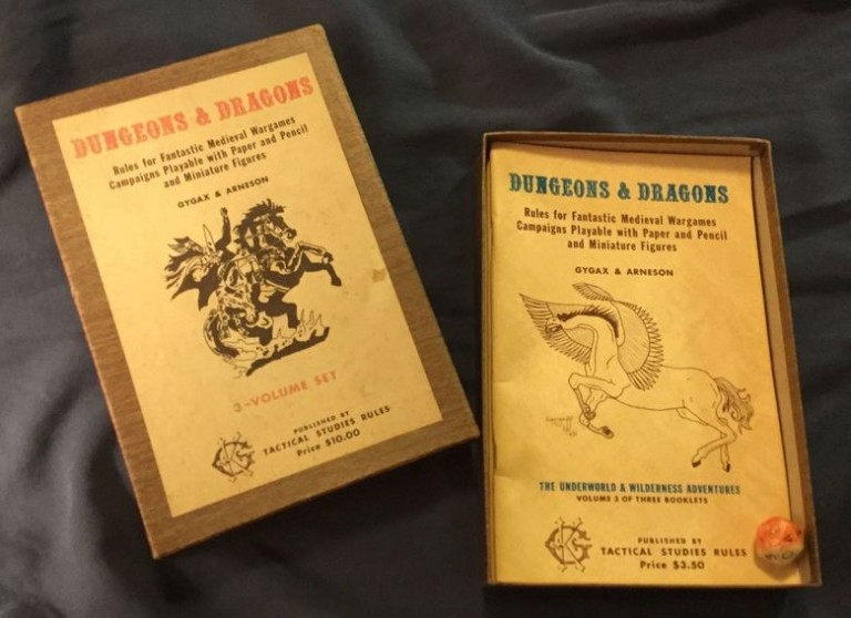 Original Woodgrain Edition Dungeons and Dragons Box Set Sells For ...