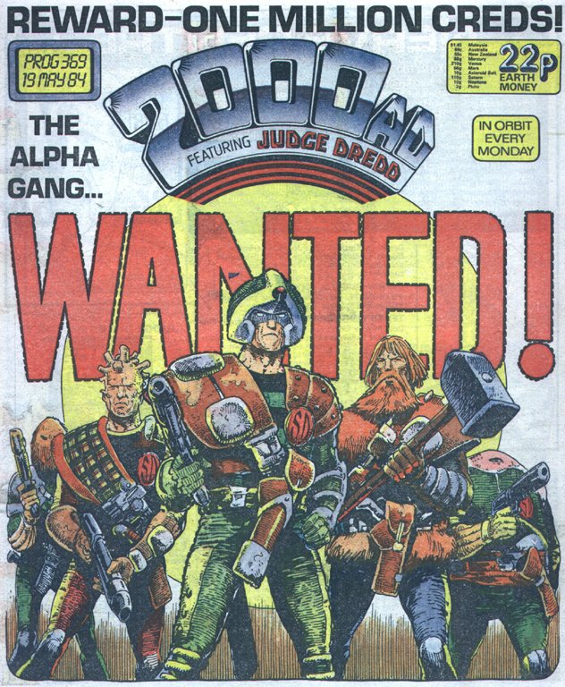 Thrill-Power Overload: A History of the British Comic 2000 AD – Black Gate