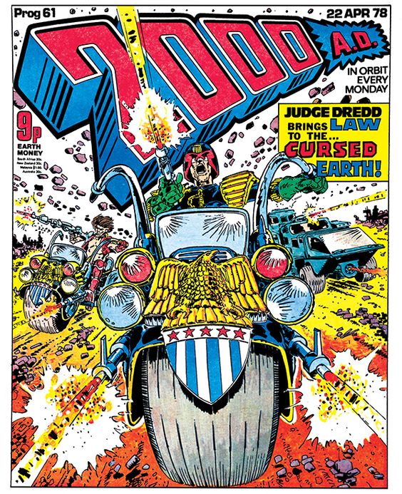 Thrill-Power Overload: A History of the British Comic 2000 AD – Black Gate