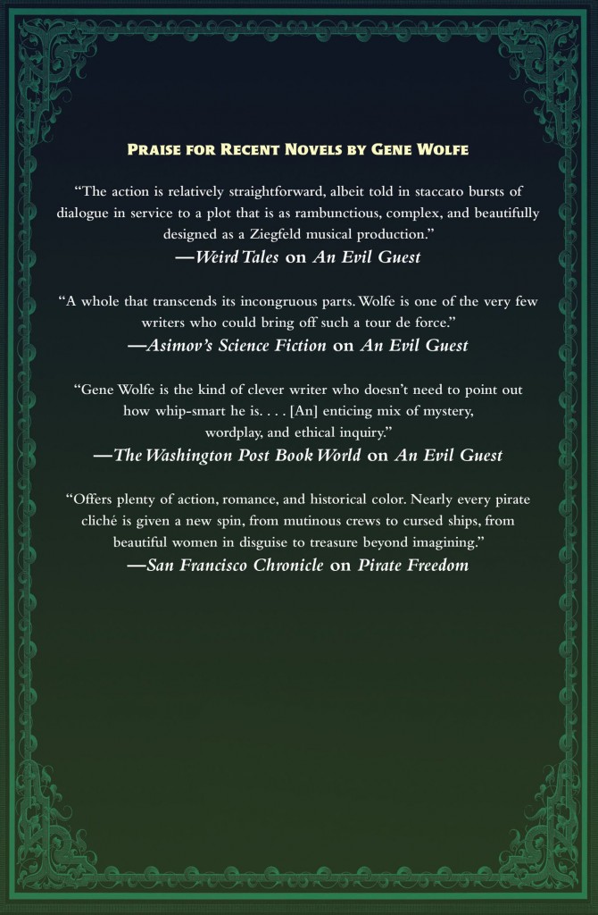 Gene Wolfe The Sorcerer’s House-back – Black Gate