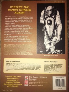 RuneQuest Apple Lane-back – Black Gate