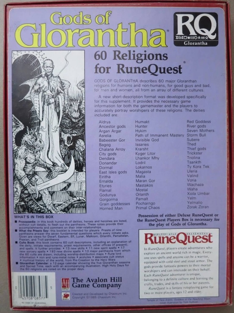 RuneQuest Gods of Glorantha-back – Black Gate
