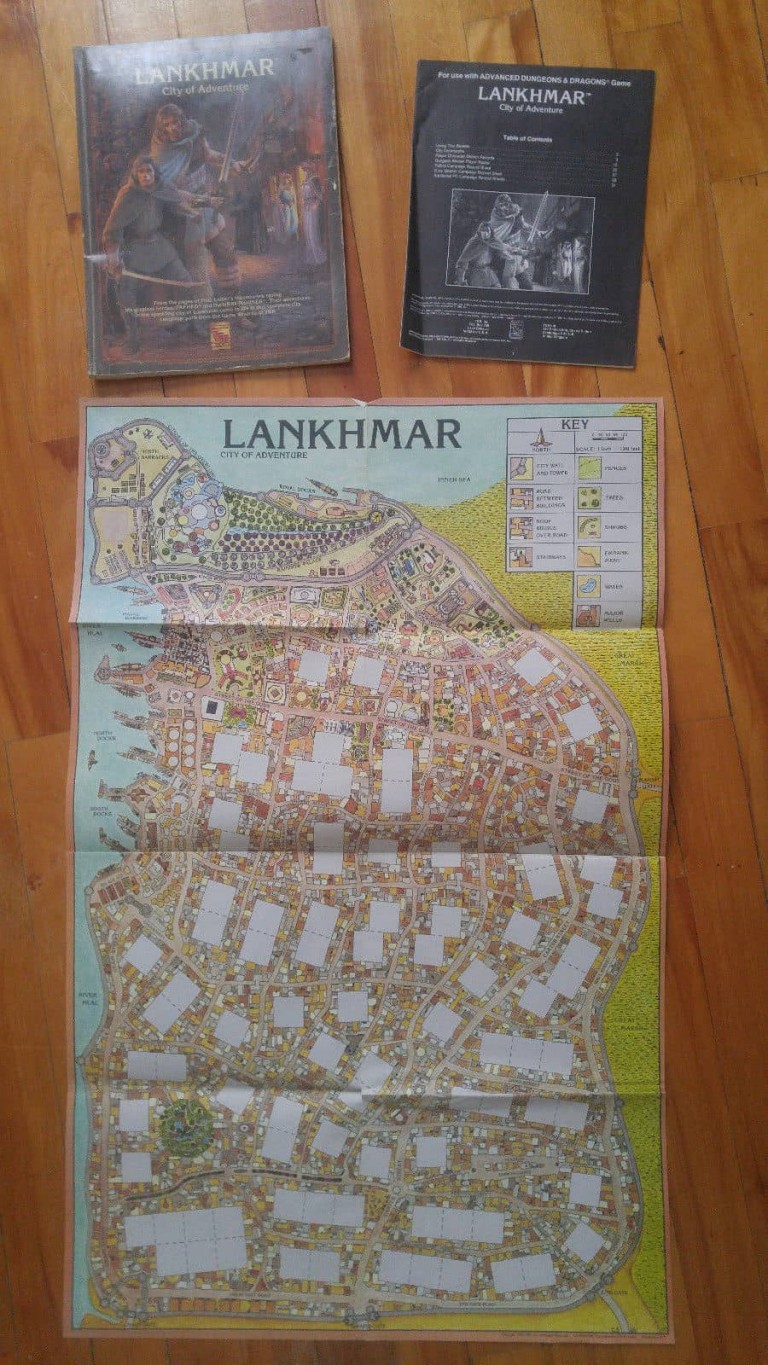 Lankhmar City of Adventure map – Black Gate