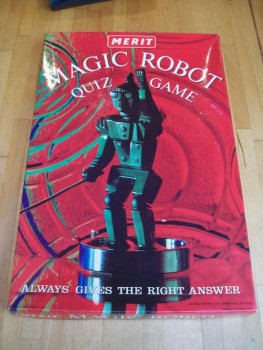Merit Magical Amazing Robot board game portrait box cover – Black Gate