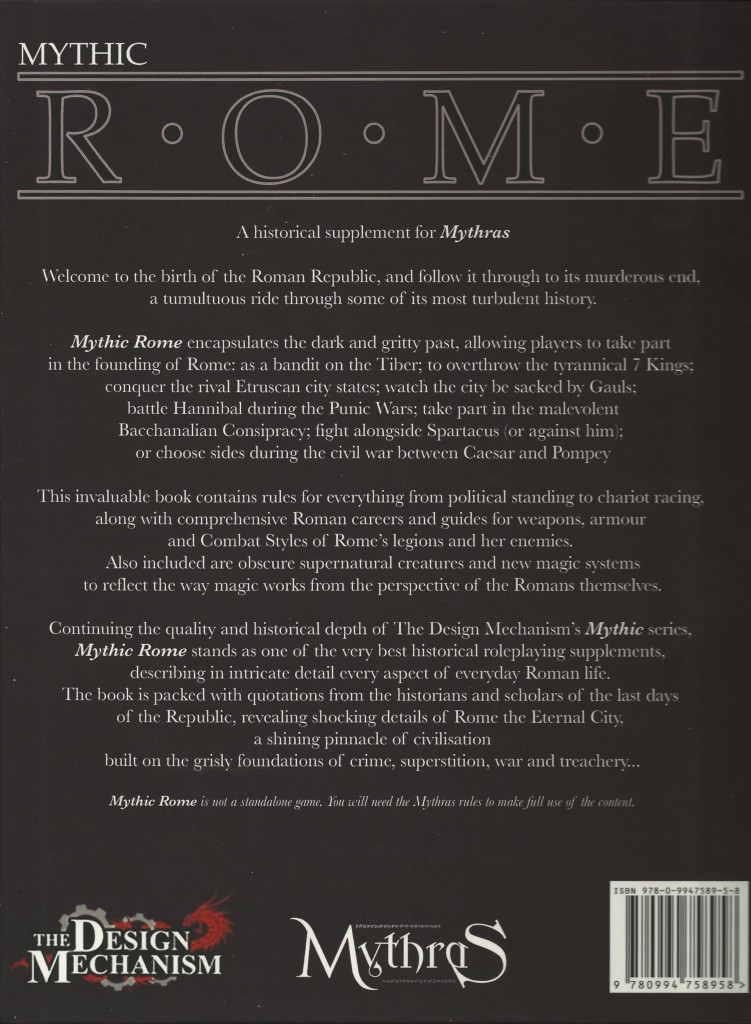 Mythic Rome-back – Black Gate