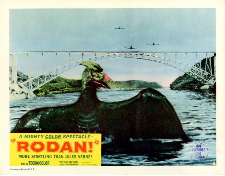 Rodan, The 1956 Flying Monster Who Colorized the Godzilla-verse – Black ...