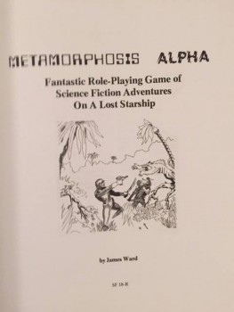 A Weird Dungeon Crawl… IN SPAAACE: Metamorphosis Alpha Deluxe Collector ...