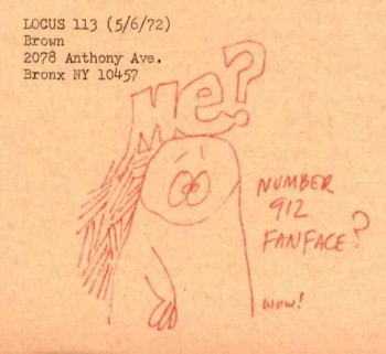 The Golden Age of Science Fiction: The 1973 Locus Award for Best Fan ...