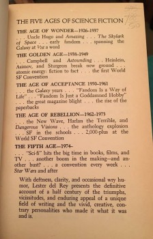 Vintage Treasures: The World of Science Fiction: The History of a ...