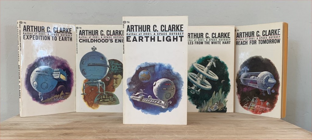 Arthur C. Clarke on the Moon: A Fall of Moondust and Earthlight – Black ...