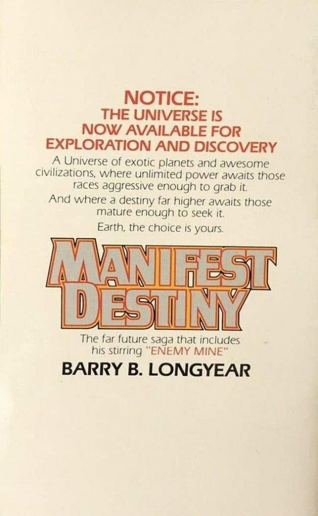 Vintage Treasures: Manifest Destiny by Barry B. Longyear – Black Gate