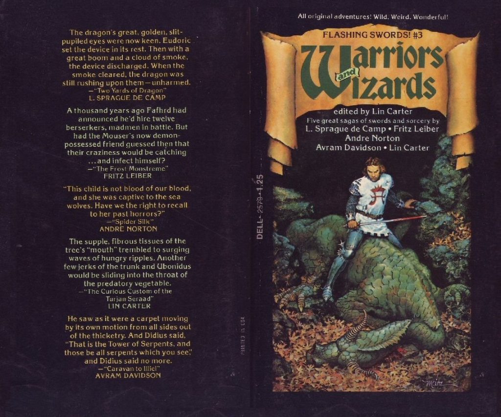 Vintage Treasures: The Flashing Swords! Original Anthologies, edited by Lin Carter – Black Gate