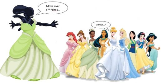 Goth Chick News: Does This Make the Xenomorph Queen a Disney Princess ...