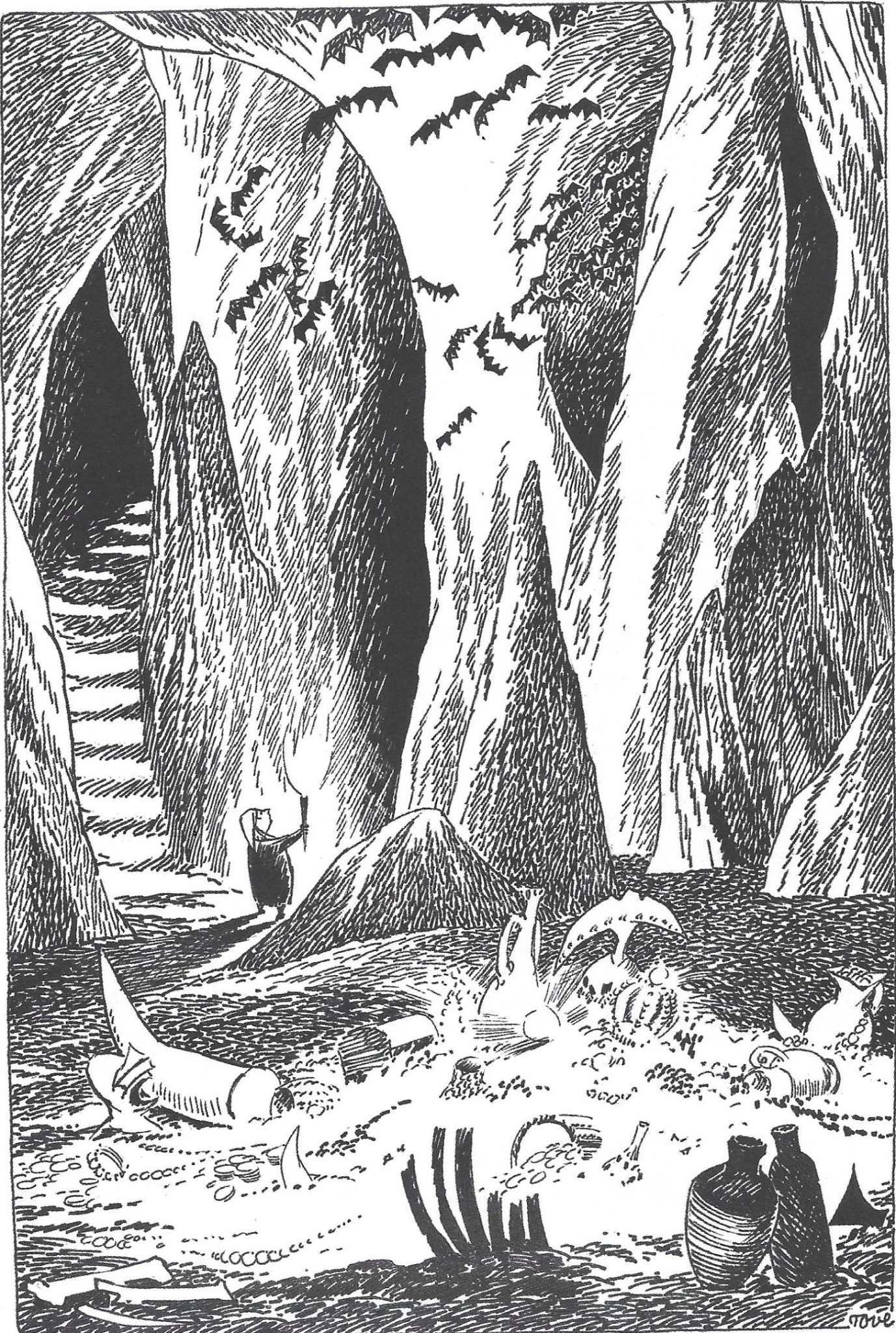 The Old-Fashioned Way: Tove Jansson’s Hobbit Illustrations – Black Gate